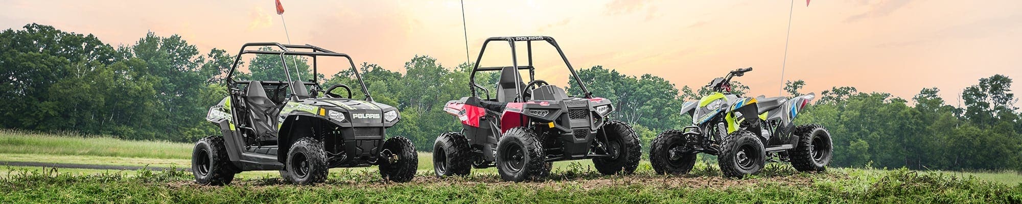 Polaris Youth Range - Ranger, Outlaw, Ace & RZR | Drummond & Etheridge