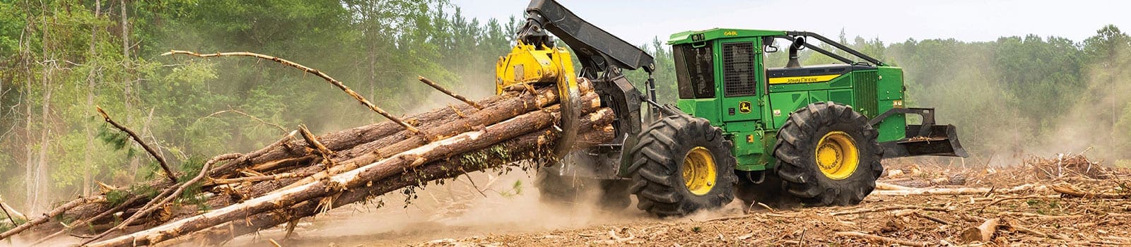 John Deere Forestry Equipment & Machinery - Drummond & Etheridge