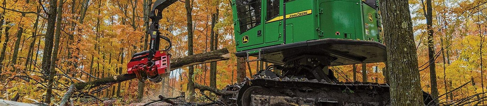 Tracked Harvesters - John Deere Forestry - Drummond & Etheridge