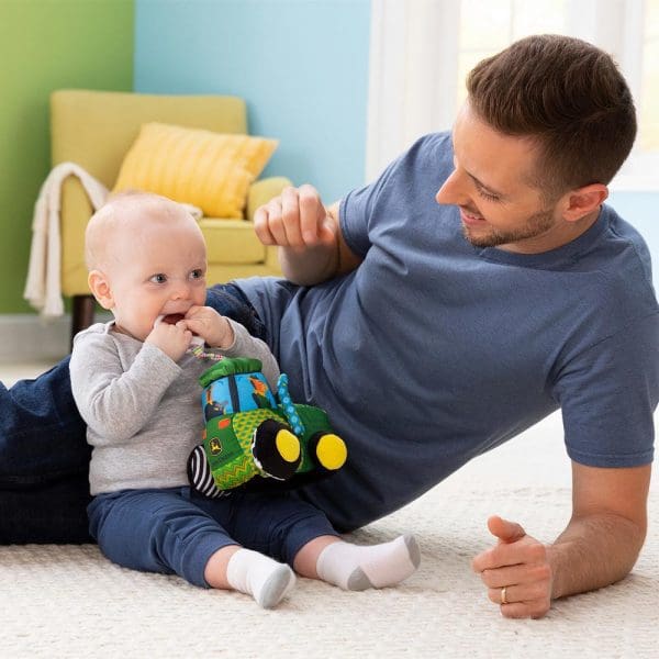 John Deere Lamaze Clip and Go Tractor - Pre School Toys - Drummond ...