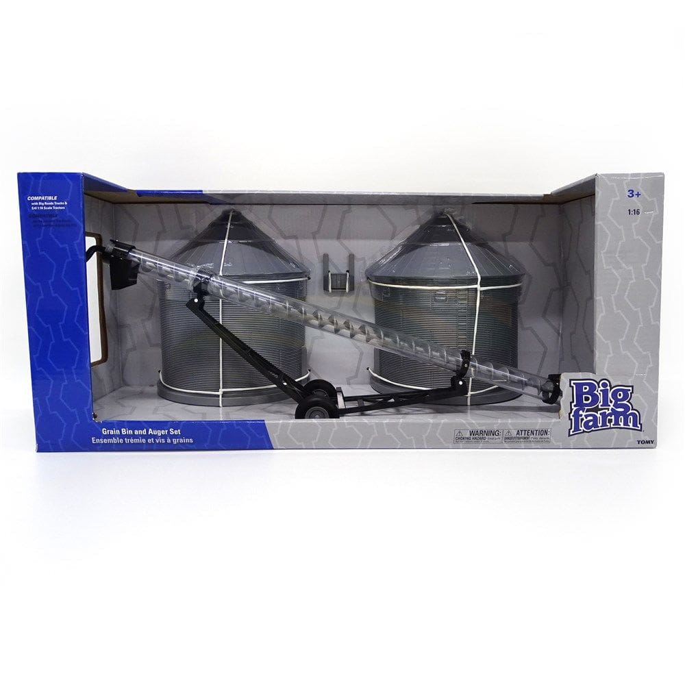 1:16 John Deere Grain Auger and Grain Bin Set - Big Farm Toys ...