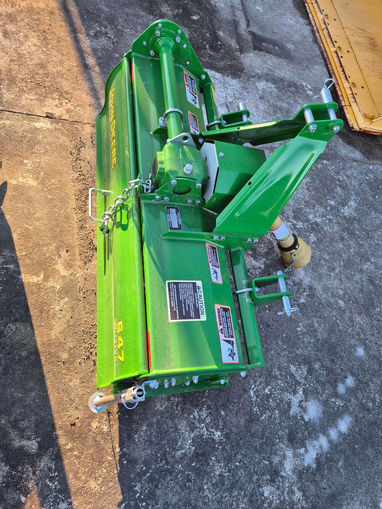 John Deere 647 Rotary Tiller - Featured Stock - Drummond & Etheridge